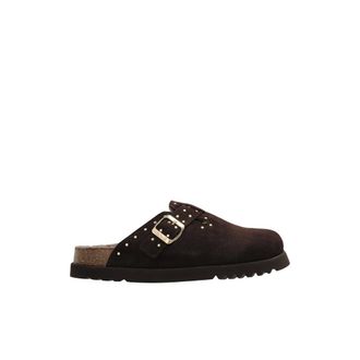 Scholl Sabot Beatriz Fourrure - Femme - Chaussures - Brun - Taille: 39 EU