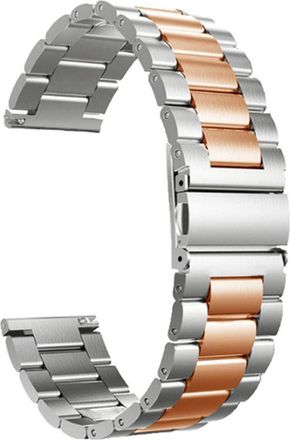 Generic 18/20/22/24 mm Release &Uuml;bliches Uhrenarmband Hochwertiges, massives Edelstahl-Metallarmband f&uuml;r Herren- und Damenuhren