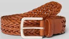 Marc O'Polo Flechtg&uuml;rtel aus Leder Modell Clemens