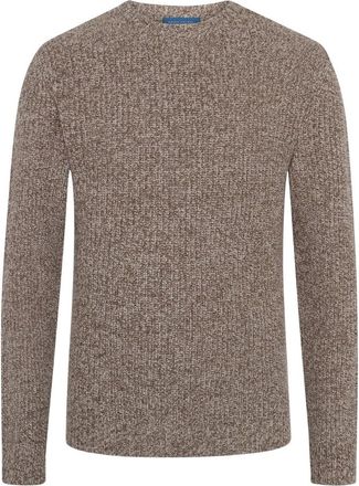 Daniele Fiesoli Leichter Rundhalspullover aus einem Merinowoll-Mix in