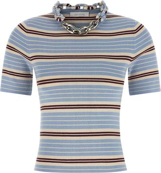 Paco Rabanne Damen, Strickwaren, Blau, MGr&ouml;&szlig;e