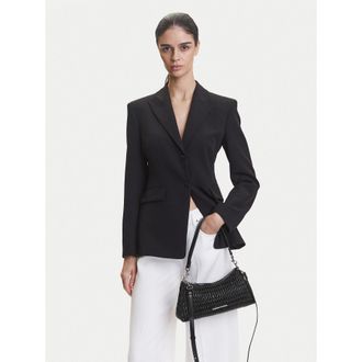 Calvin Klein Jeans Handtasche Calvin Klein Jeans Ruched Layla Shoulder Bag LV04K3088G Schwarz