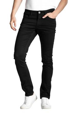 Rica Lewis Jeans Fibreflex Coupe Droite ajust&eacute;e Noir Taille 46