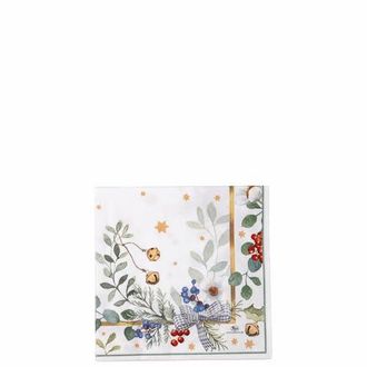 Hutschenreuther Sammelserie 2024 Süßer die Glocken nie klingen Servietten 33x33cm