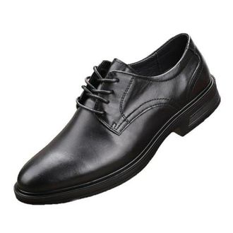 Generic Chaussures habill&eacute;es noires &agrave; lacets pour homme - Chaussures habill&eacute;es - Style d&eacute;contract&eacute; - Pour travail, mariage, Noir, 42 2/3 EU
