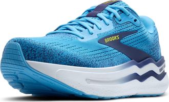 Brooks 1104311D449 Ghost Max 2 Herren Bonnie Blue/Blue Ribbon/Yellow EU 40.5
