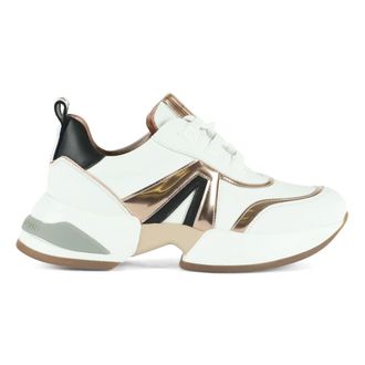 Alexander Smith Chunky Marble Sneakers mit Kontrasteins&auml;tzen - - Shoes - Damen - Wei&szlig; - 36 EU