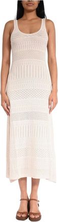 Akep Femme, Robes, Beige, Taille: 42 FR Vskd13262 Dress
