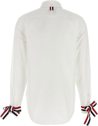 Thom Browne RWB Tape Cuff Shirt - White