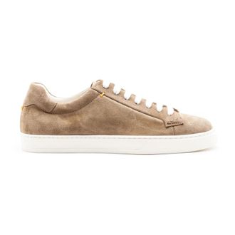 Doucal's Suede Sneaker - - Shoes - Herren - Beige - 41 1/2 EU