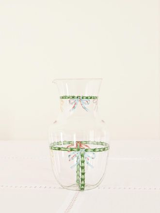 Lobmeyr Alpha Bow Krug Aus Bemaltem Kristallglas - Mehrfarbig