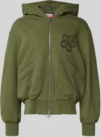 Kenzo Regular Fit Sweatjacke mit Logo-Print