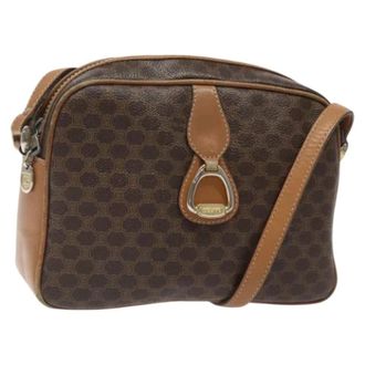 Celine Sac bandouli&egrave;re vintage Pre-owned - Femme - Pre-owned - Brun - Taille: ONE Size
