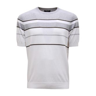 PESERICO Italienischer Strickpullover - - Tops - Herren - Grau - L