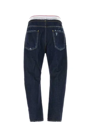 Dsquared2 Mens Bro Jean Navy Cotton
