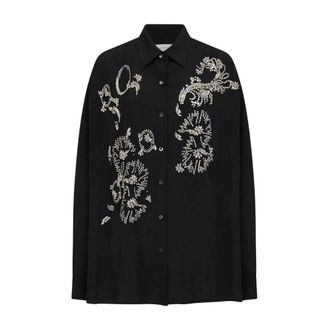 Dries Van Noten Casia Shirt - - Blouses & Shirts - Damen - Schwarzk - M