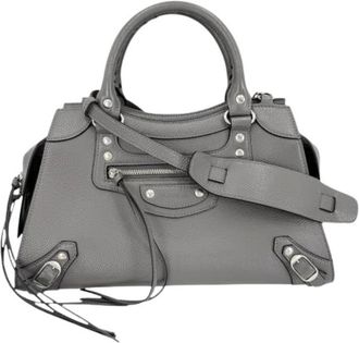 Balenciaga Sac &agrave; main vintage Pre-owned - Femme - Pre-owned - Gris - Taille: ONE Size