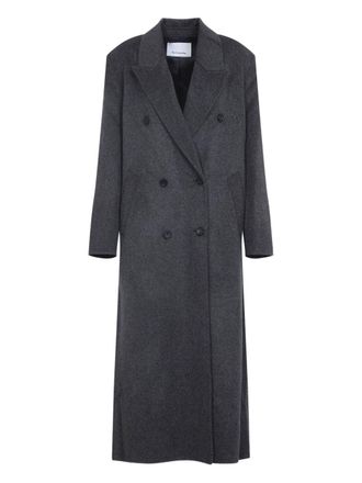 Frankie Shop Manteau crois&eacute; en laine Gaia
