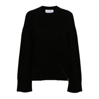 The Attico Strickpullover mit asymmetrischem Saum - - Knitwear - Damen - Schwarzk - S