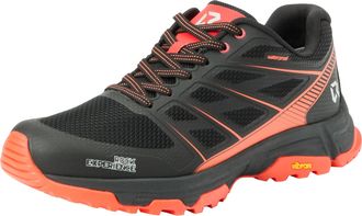 Rock Experience Unisex Helium Man Footwear Ankle Strap, 0208 Caviar 0740 Cherry Tomato, 39 EU