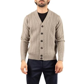 FILIPPO DE LAURENTIIS Strickjacke - - Knitwear - Herren - Grau - XL