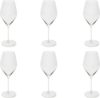 Excelsa Asti Set mit 6 Weingl&auml;sern, transparent, mundgeblasenes Glas, Fassungsverm&ouml;gen 470 ml