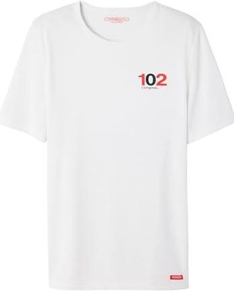 Damart T-Shirt 102 Loriginal Homme Blanc Taille XL (110-117)