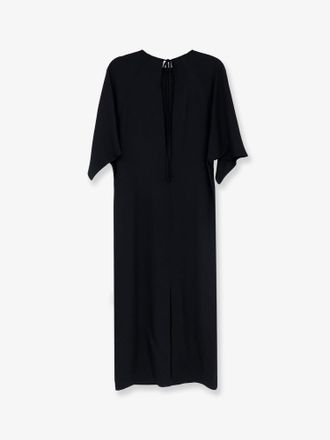 Stella McCartney Womens Dress Responsible Acetate & Viscose Black