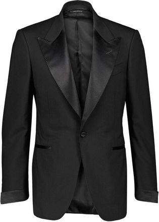 Tom Ford Herren Sakko aus Schurwolle SHELTON SMOKING