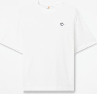 Timberland Dunstan River Kurzarm-T-Shirt f&uuml;r Herren in Wei&szlig;, Herren, Wei&szlig;, Gr&ouml;&szlig;e