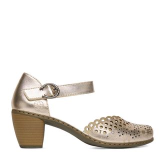 Rieker Halbschuhe Rieker CEO-40902-90 Goldfarben