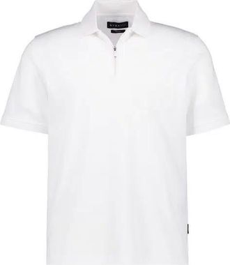 Bugatti Herren Polo-Shirts wei&szlig;