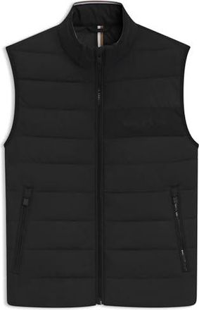 BOSS Hommes H-Cenito Doudoune déperlante sans manches à logo ton sur ton