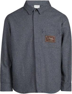 Dr&ocirc;le de Monsieur Chemise oversize zipp&eacute;e en coton et laine