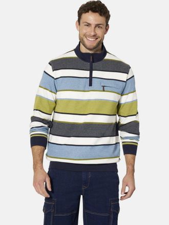 Babista Sweatshirt MELRIN mit mordernen Umlegekragen