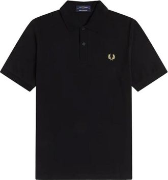 Fred Perry Homme, Tops, Noir, Taille: 2XS Polo Chemises