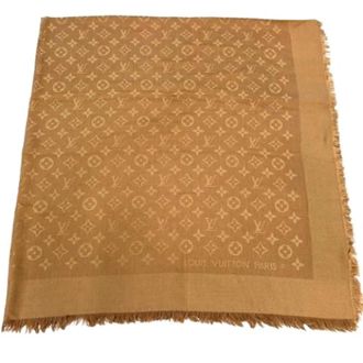 Louis Vuitton Pre-owned Shawl - - Pre-owned - Damen - Braun - ONE SIZE