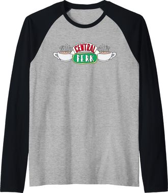 Friends TV Show Central Perk Logo Classic 1990er Sitcom Lover Raglan