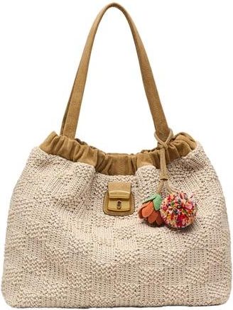 Marc Jacobs Sac &agrave; main raphia avec charms