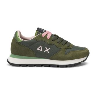 Sun 68 Gr&uuml;ner Milit&auml;r Casual Sneaker Ally Solid - - Shoes - Damen - Gr&uuml;n - 37 EU