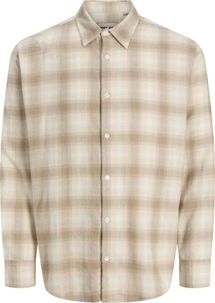 Jack & Jones Jcocover Checked Flannel Shirt Ls