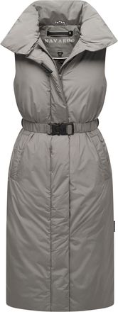 Navahoo Abendlied Damen lange Winter Weste - warm & stilvoll
