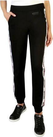Moschino Femme, Pantalons, Noir, Taille: 42 FR Pantalons de surv&ecirc;tement