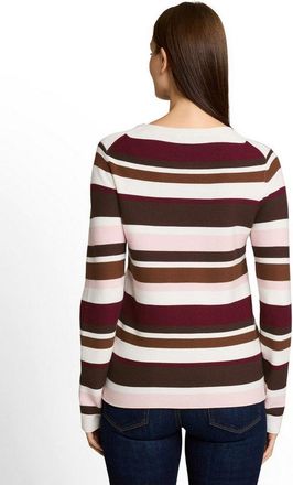 Tom Tailor Strickpullover Regular mit Rundhals und Rollkanten