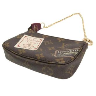 Louis Vuitton Mini Pochette Accessoires Pre-owned - Femme - Pre-owned - Brun - Taille: ONE Size