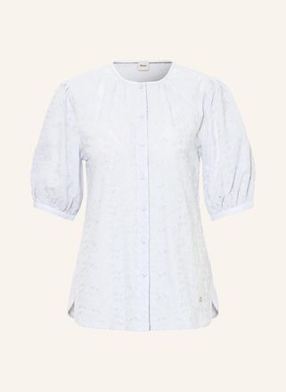 Brax Brax Bluse Vea Mit 3/4-Arm blau