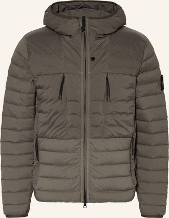 Stone Island Lightweight-Daunenjacke gruen