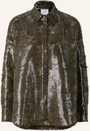 Bogner Bluse Mit Pailletten gruen
