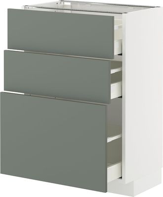 IKEA METOD / MAXIMERA Unterschrank mit 3 Schubladen