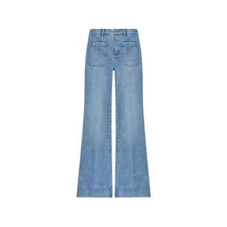 Michael Kors Femme, Jeans, Bleu, Taille: 42 FR Flared Jeans